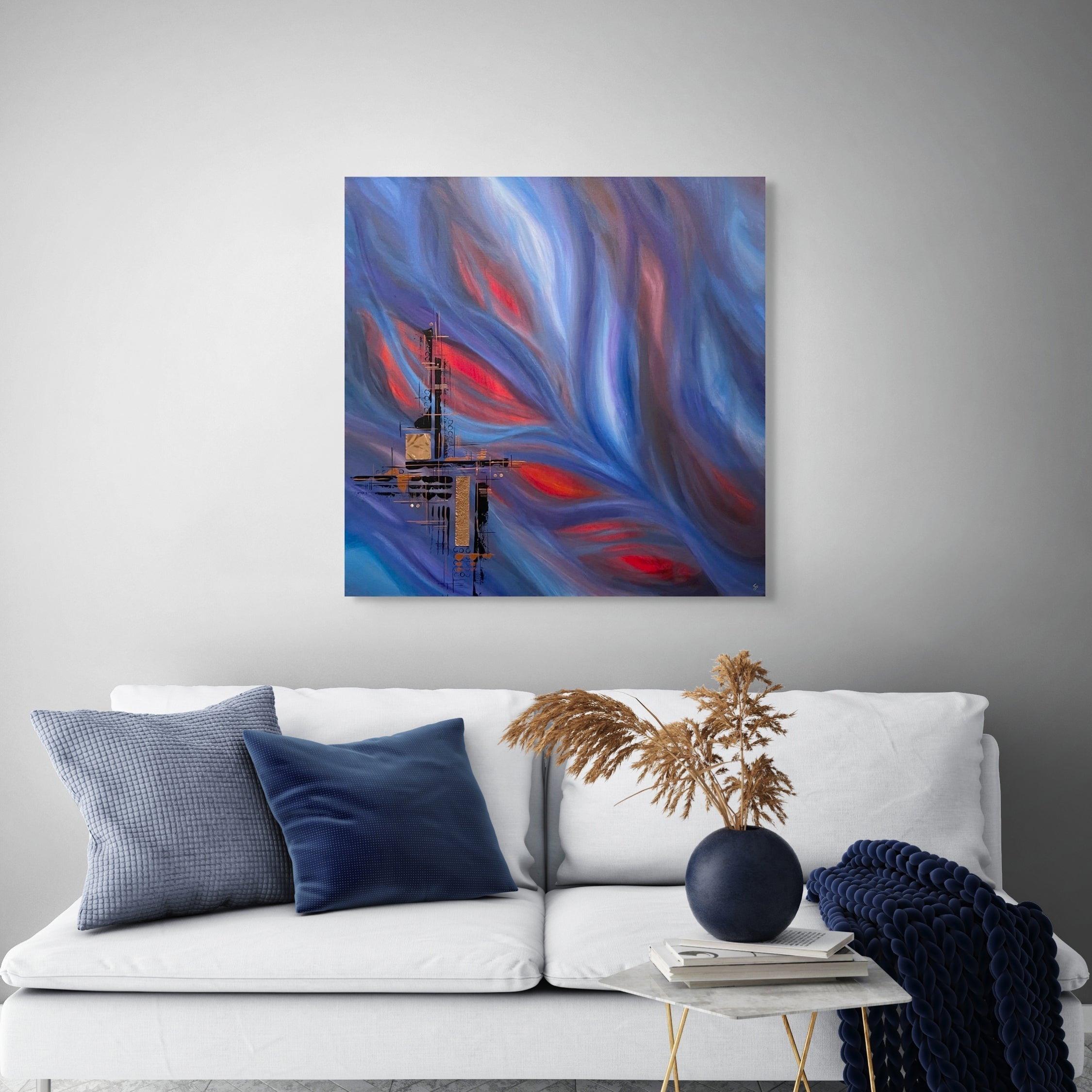 Shop Original Abstract Art | Paintings by Sarah Simmerman, Arizona ...